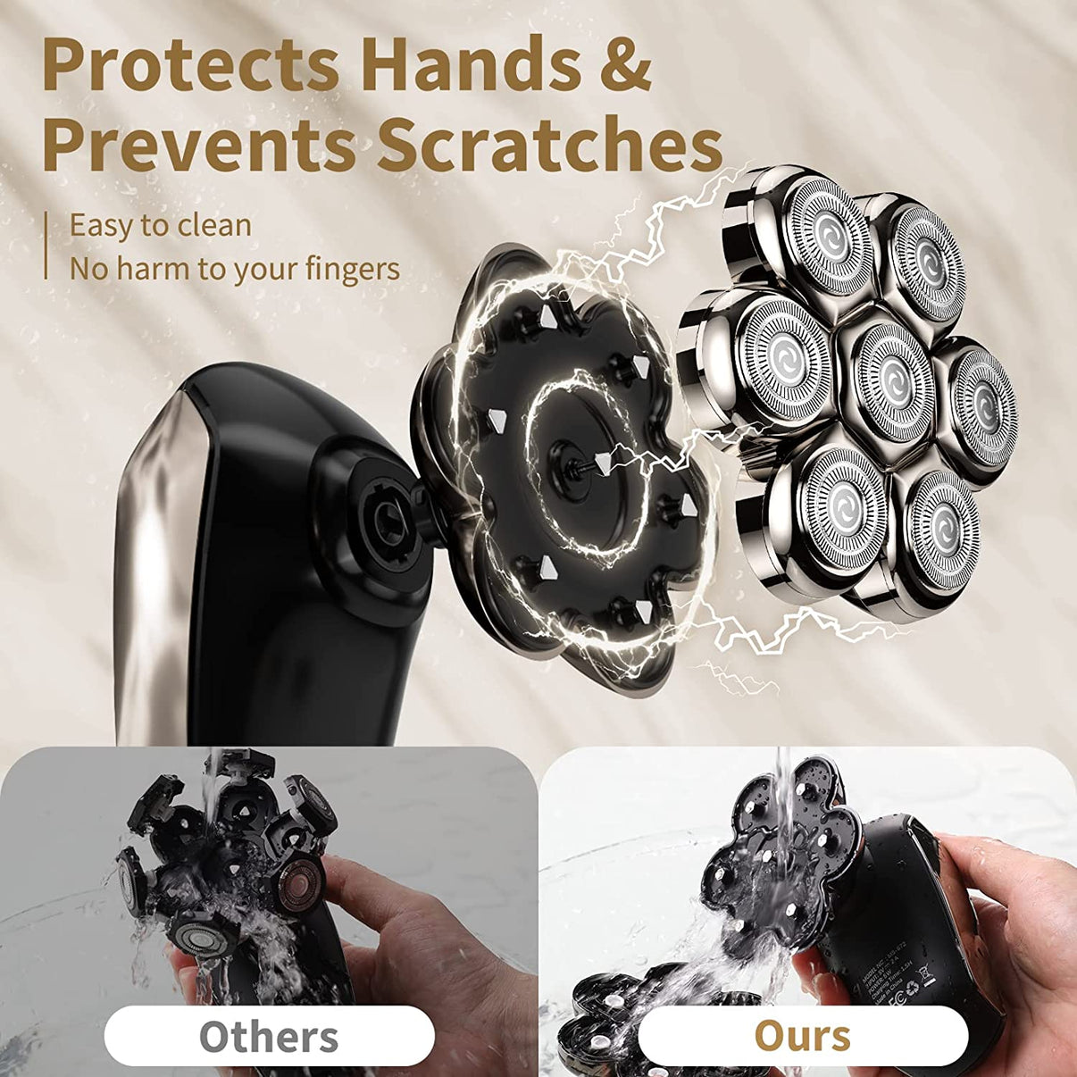 Detachable Head Shaver MS-672 – Shpavver