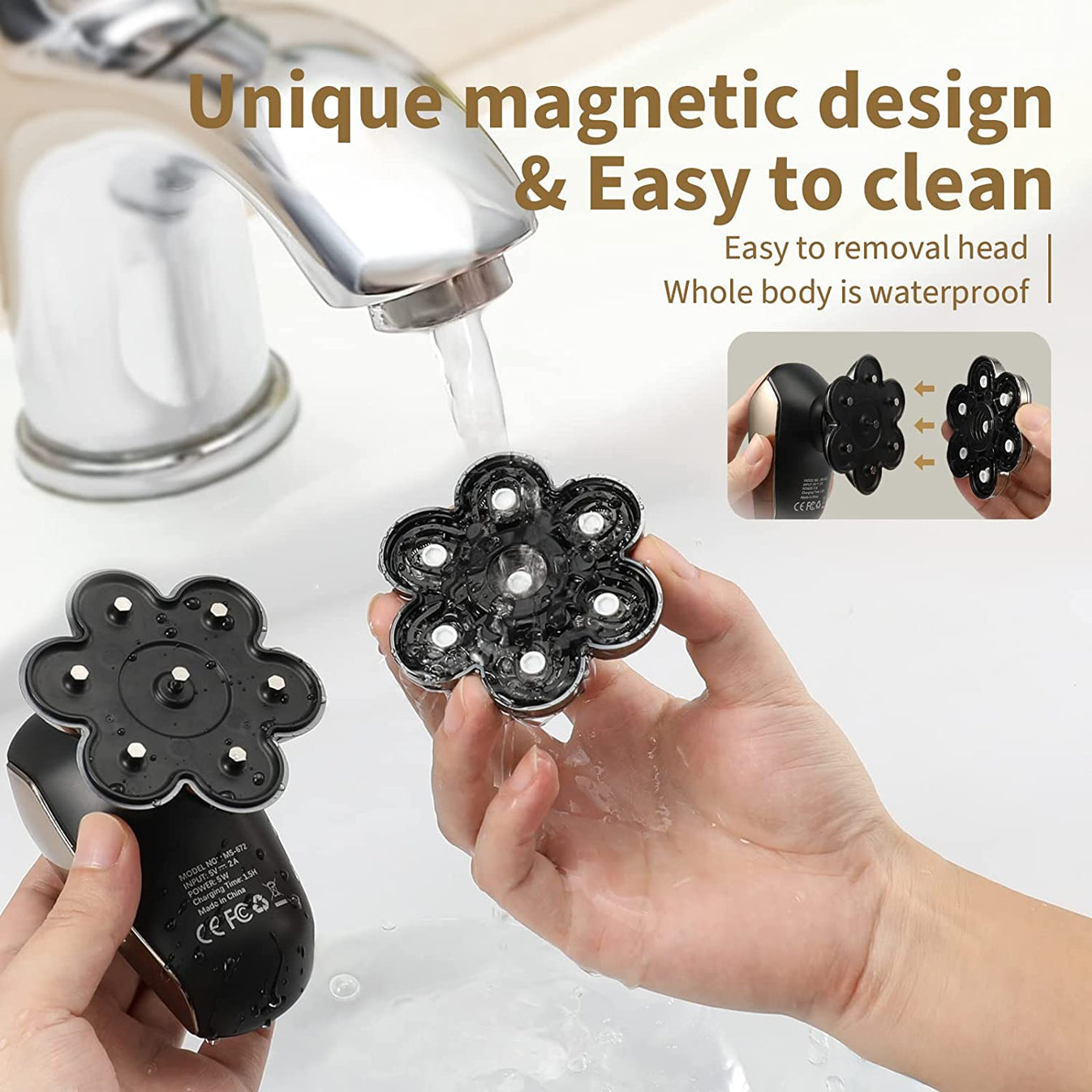 Detachable Head Shaver MS-672 – Shpavver