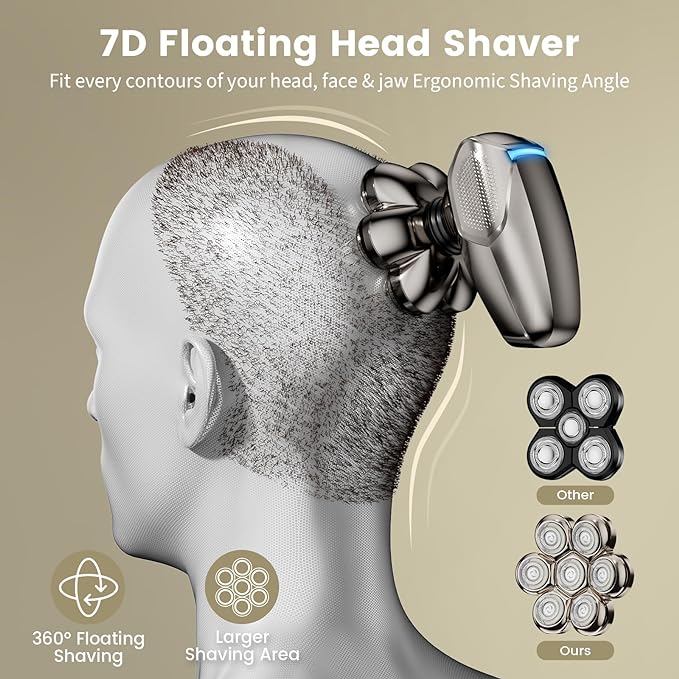 7D Head Shaver MS-687 – Shpavver